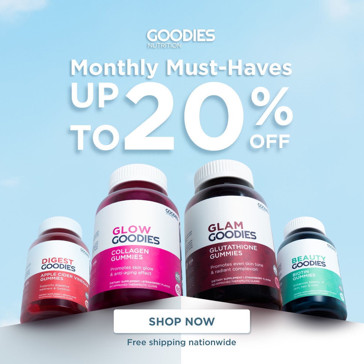 Shop Wellness Gummies | Goodies Nutrition