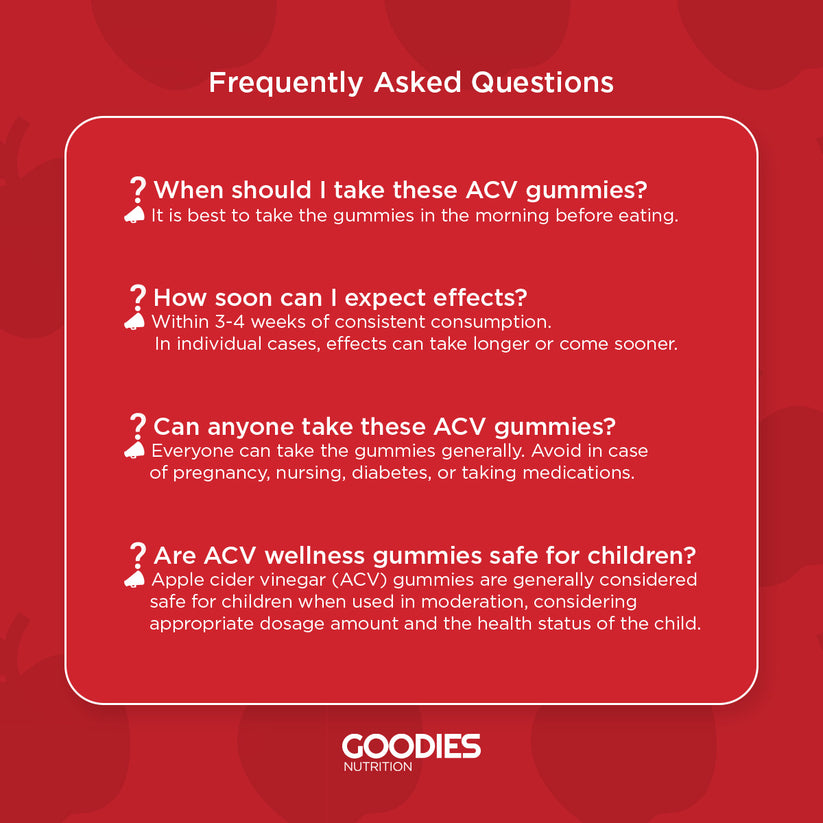 DIGEST GOODIES | ACV Gummies | Goodies Nutrition