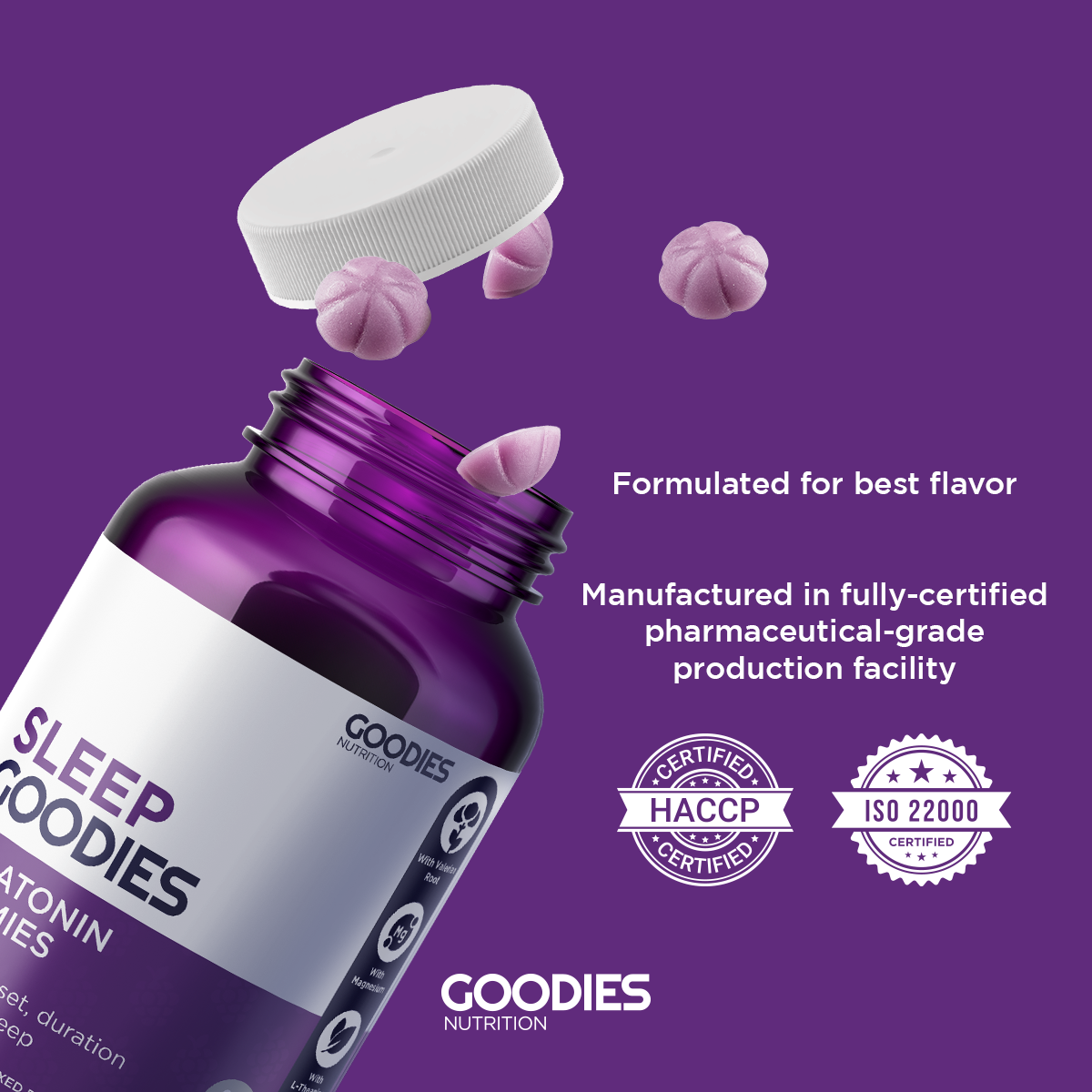 SLEEP GOODIES - Melatonin Gummies – Goodies Nutrition