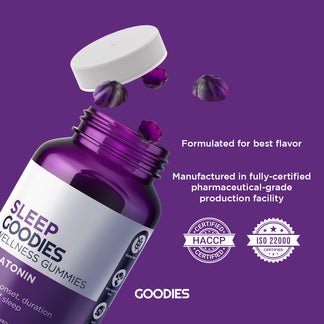 SLEEP GOODIES - Melatonin Gummies – Goodies Nutrition