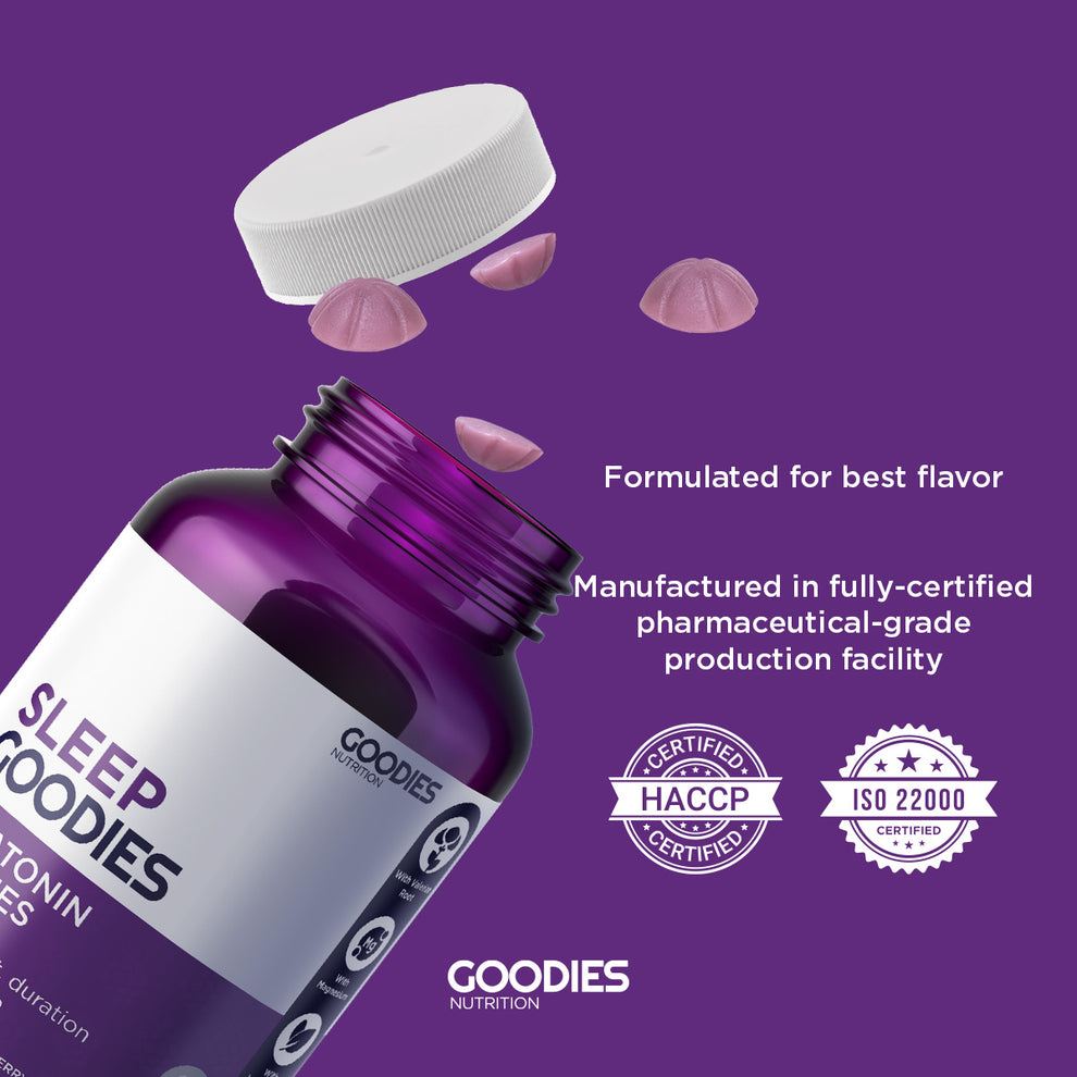SLEEP GOODIES - Melatonin Gummies – Goodies Nutrition