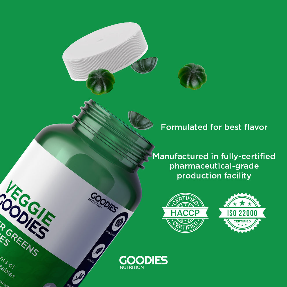 ENERGY GOODIES | Supergreens Gummies | Goodies Nutrition