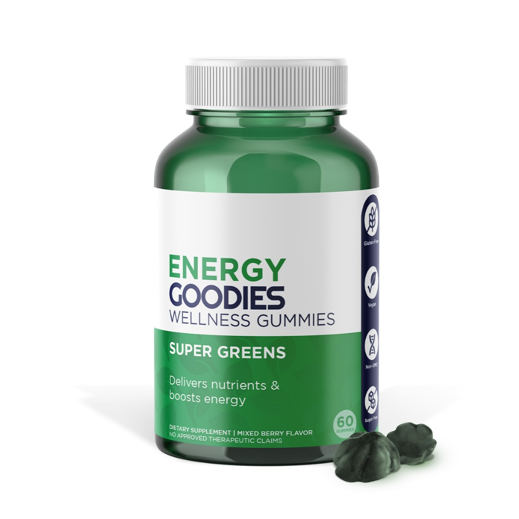 ENERGY GOODIES | Supergreens Gummies | Goodies Nutrition